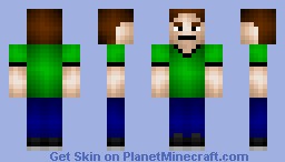 Green Shirt Boy Minecraft Skin