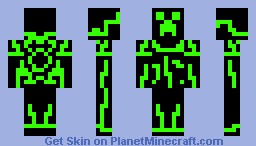 Green-Creeper Minecraft Skin