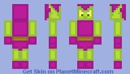 Block Green Goblin Minecraft Skin