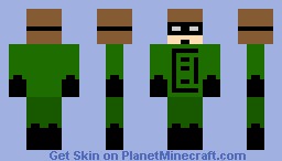 Hero (Green) Minecraft Skin