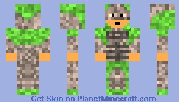 Green knight Minecraft Skin