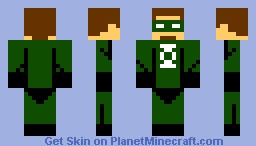 The Green Lantern Minecraft Skin