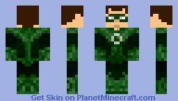 Green Lantern Minecraft Skin