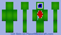 GREEN MONSTER! Minecraft Skin
