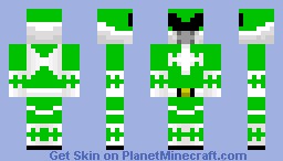 Green Power Ranger Minecraft Skin