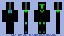 Power Suit Green Minecraft Skin