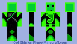 Green Ninja Slime Minecraft Skin