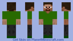 Green_Steve Minecraft Skin