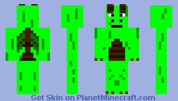 Green dragon Minecraft Skin