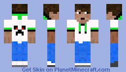 Green George Minecraft Skin