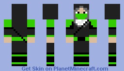 Green ninja Minecraft Skin