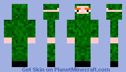 Green Ninja shut up cartoons Minecraft Skin