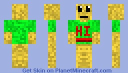 Green Shirt Guy Minecraft Skin