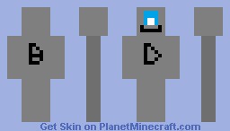 Grey Alien Minecraft Skin