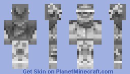 Grey Man ! Minecraft Skin
