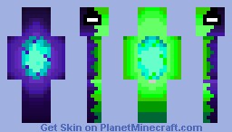 green Minecraft Skin