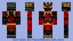 Guardian Of Darkness (Better In 3D) Minecraft Skin