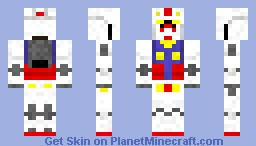 Gundam Minecraft Skin