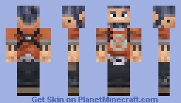 Gunzerker (Borderlands 2) (3D Details) Minecraft Skin