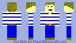 Teen in a Polo Minecraft Skin