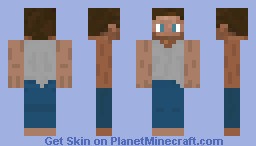 Guy in tank top Minecraft Skin