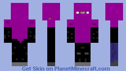 PURPLE ASSASIN Minecraft Skin