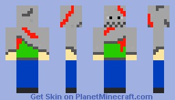 Half-Scar Minecraft Skin