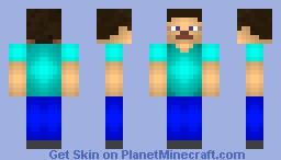 HD Steve Minecraft Skin