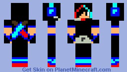 Black Assassin Minecraft Skin