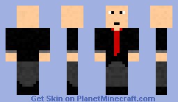 HITMAN Minecraft Skin
