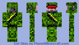 Hi-Tech Marine Minecraft Skin