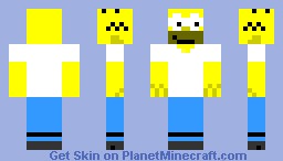 HOMER SIMPSON Minecraft Skin