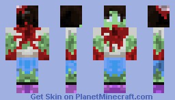 Female Zombie Minecraft Skin