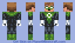 Hal Jordan (Green Lantern) Minecraft Skin