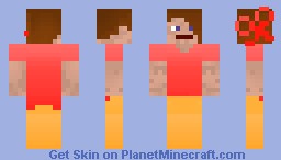 Half Man Half Woman Minecraft Skin
