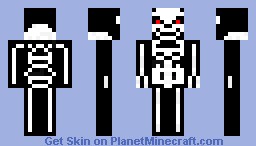 Skeleton Minecraft Skin