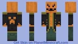 Pumpkinhead Minecraft Skin