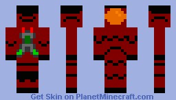 Halo Skin-Red Minecraft Skin