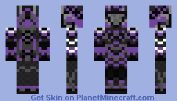 Halo 4 Purple Forest Armor Minecraft Skin