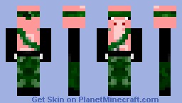 Hambo [Pig Rambo] Minecraft Skin
