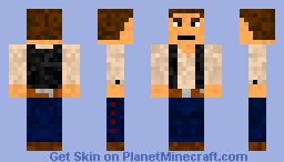 Han Solo Minecraft Skin