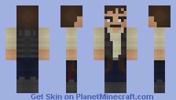 Han Solo Minecraft Skin