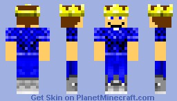 Happy Prince Minecraft Skin