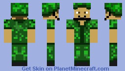 Happy Soldier Minecraft Skin
