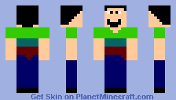 Happy guy Minecraft Skin