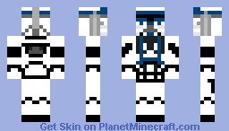 Star Wars the Clone Wars: Hardcase Minecraft Skin