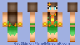 Hawaiian Florist Minecraft Skin