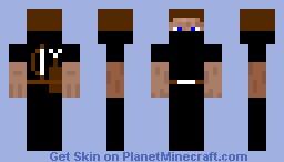 Hawk Eyes from The Avengers Minecraft Skin