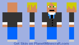 Haymitch(Formal) Hunger games Minecraft Skin