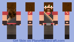 TF2 Heavy quitary Minecraft Skin